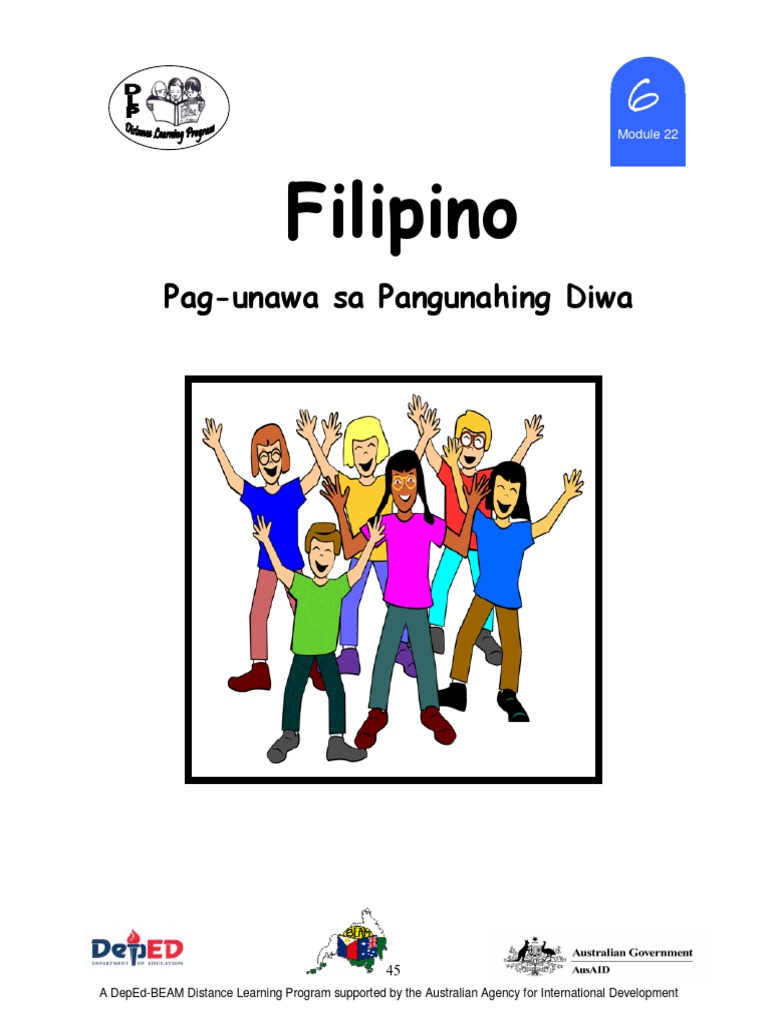 Filipino 6 DLP 22 - Pag-Unawa Sa Pangunahing Diwa | PDF