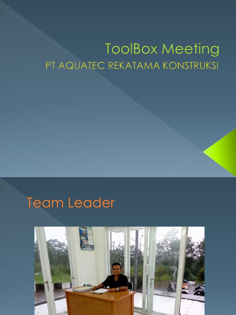 ToolBox Meeting | PDF