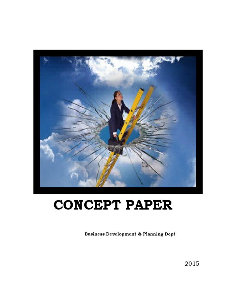Concept Paper: Business Development & Planning Dept | PDF | Credit ...