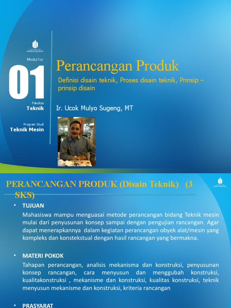 Modul 1 Perancangan Produk | PDF