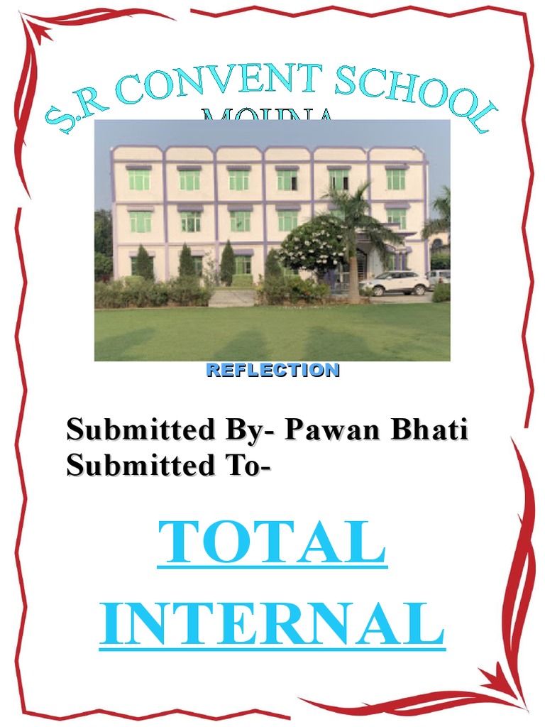 Physics Project On Total Internal Reflection | Download Free PDF ...