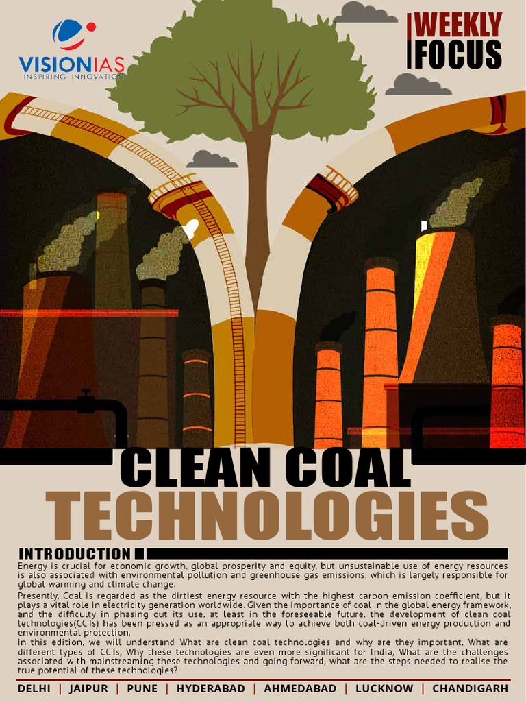 Clean Coal Technologies | PDF | Coal | Fossil Fuel Power Station