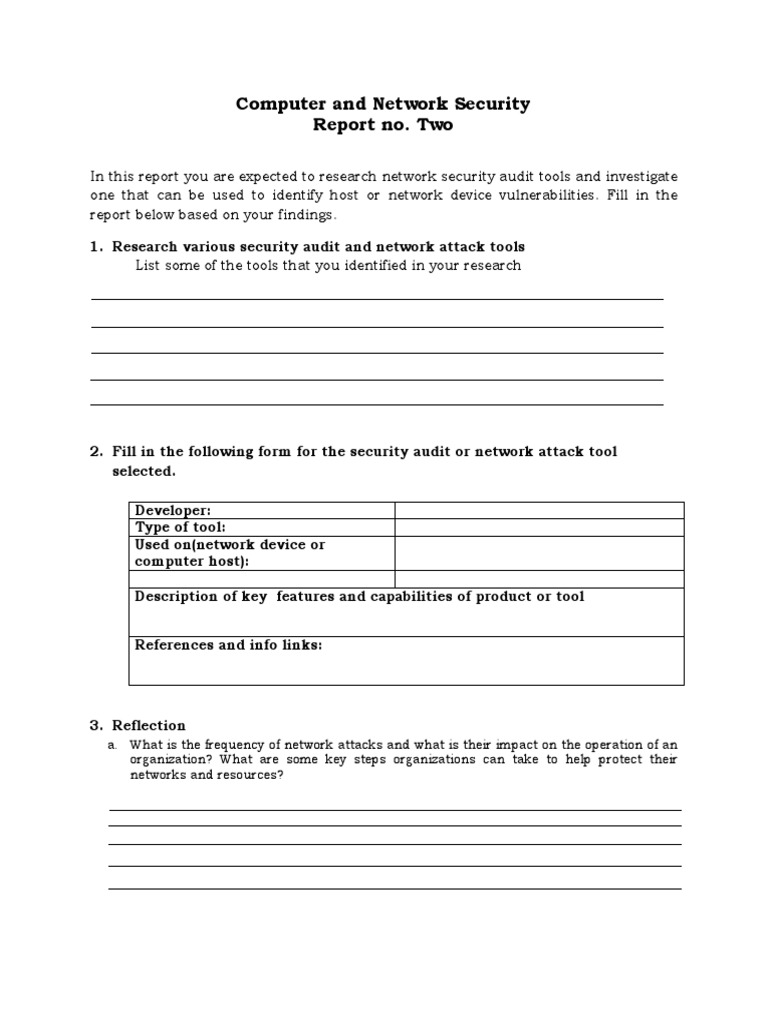 Security Audit and Network Attack Tools | PDF | Computers