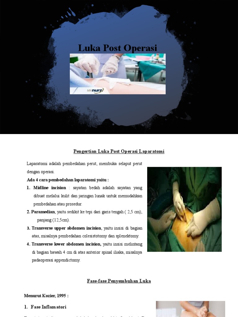Luka Post Operasi | PDF