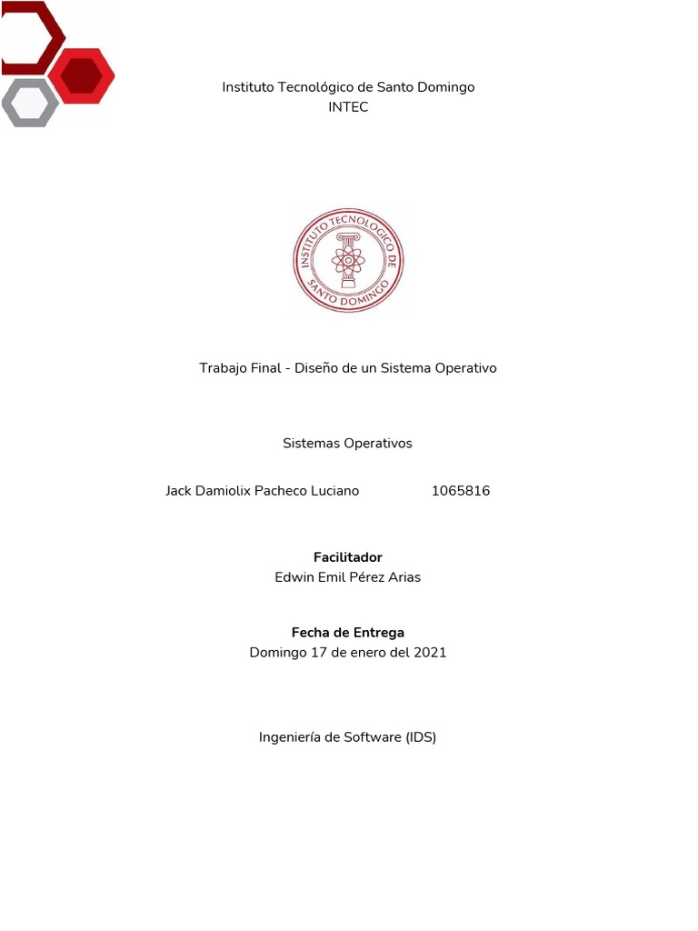 Jack Pacheco - SOAO2020 | PDF | Archivo de computadora | Sistema operativo