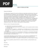 Show Cause Letter Template | PDF