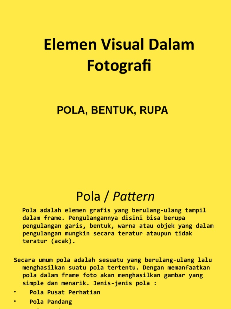 Elemen Visual | PDF