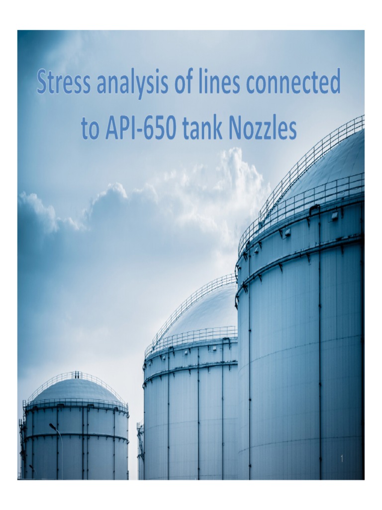 Stress Analysis Guidelines For Api 650 Tanks | PDF | Rotation Around A ...