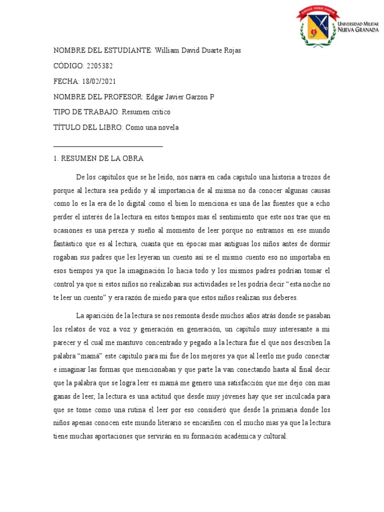 Resumen Critico | PDF | Cuentos | Literatura infantil