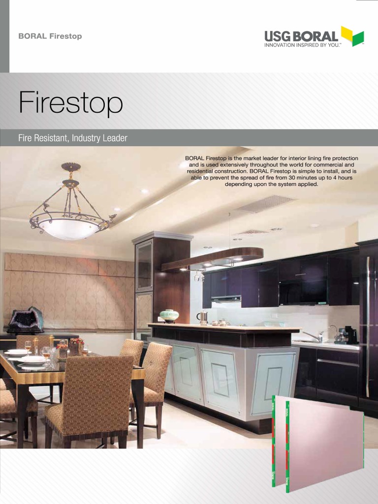 Boral Firestop | PDF | Drywall | Building Engineering
