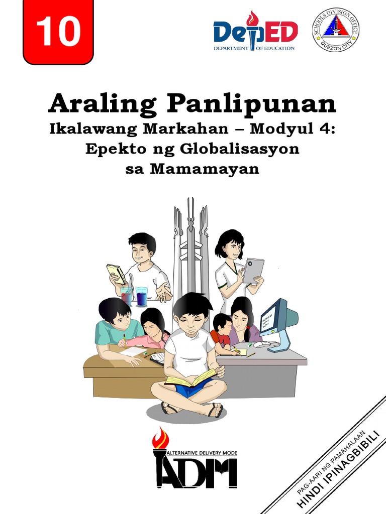 AP 10 - Q2 - Module 4 - Epekto NG Globalisasyon Sa Mamamayan - v5 | PDF