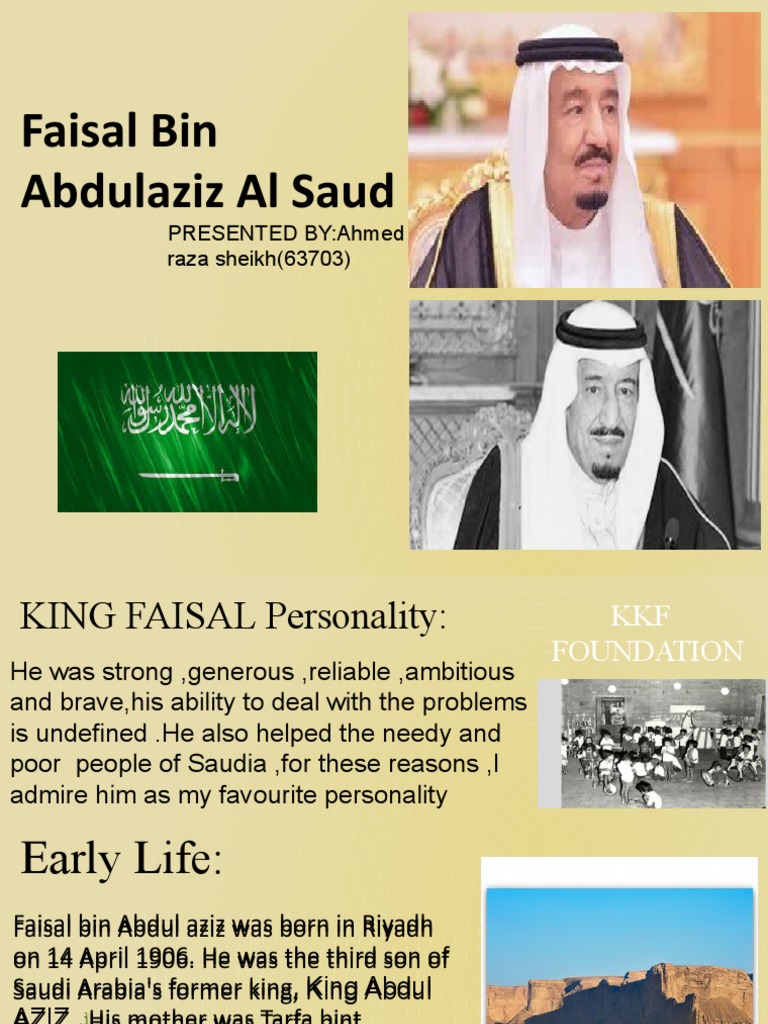 King Faisal Bin Abdul Aziz Al Saud 2 | PDF