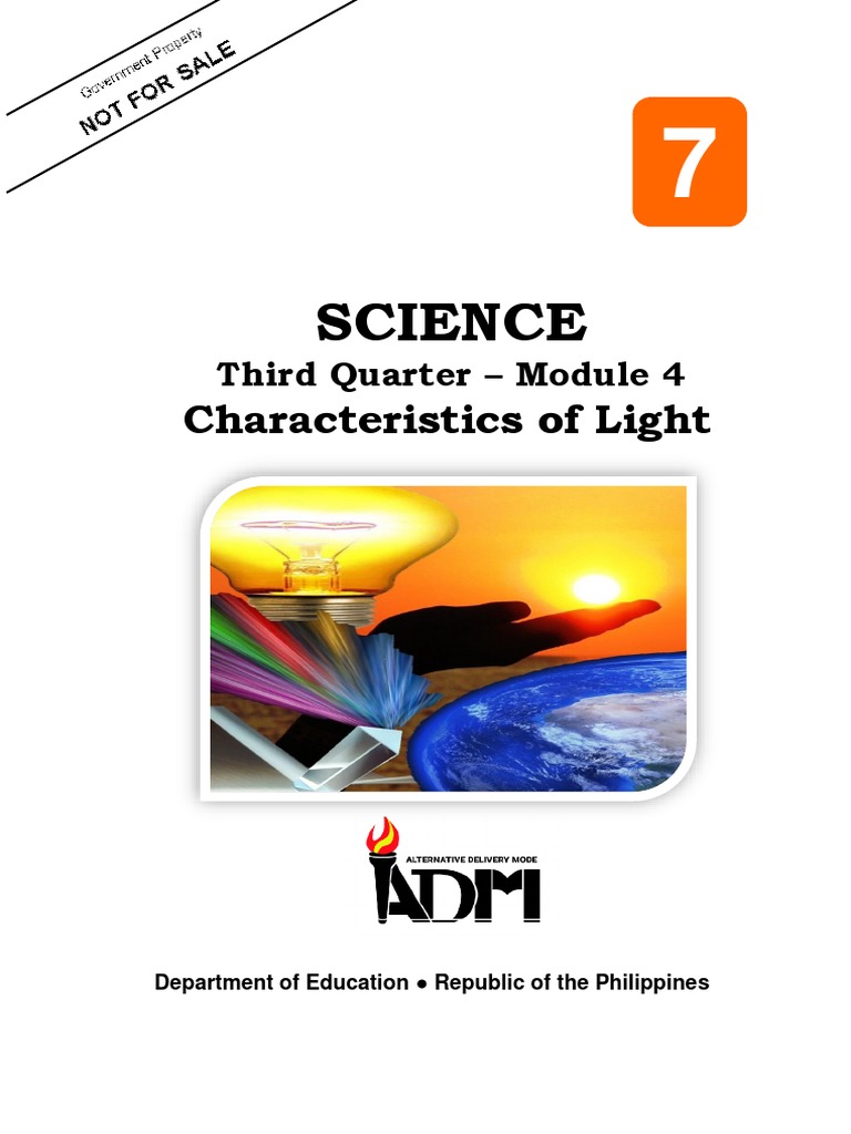 Science: Characteristics of Light | PDF | Electromagnetic Spectrum | Light