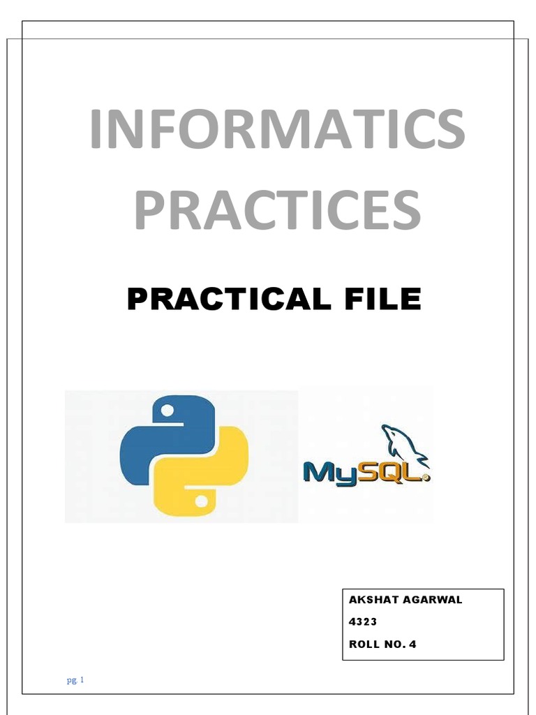 Ip Practical File | PDF | Area | Histogram