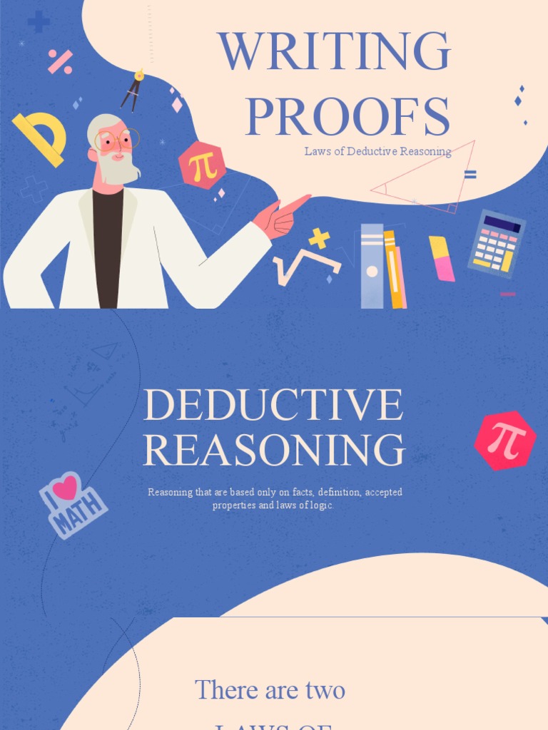 Writing Proof-Law of Detachment | PDF | Deductive Reasoning | Syntax ...