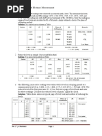 Closed Loop Levelling in Surveying | PDF | Surveying | Computing