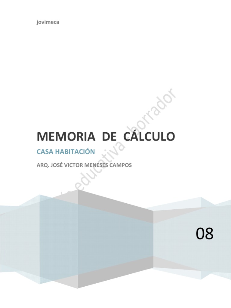 Como Calcular Estructuras | PDF | Fundación (Ingeniería) | Hormigón