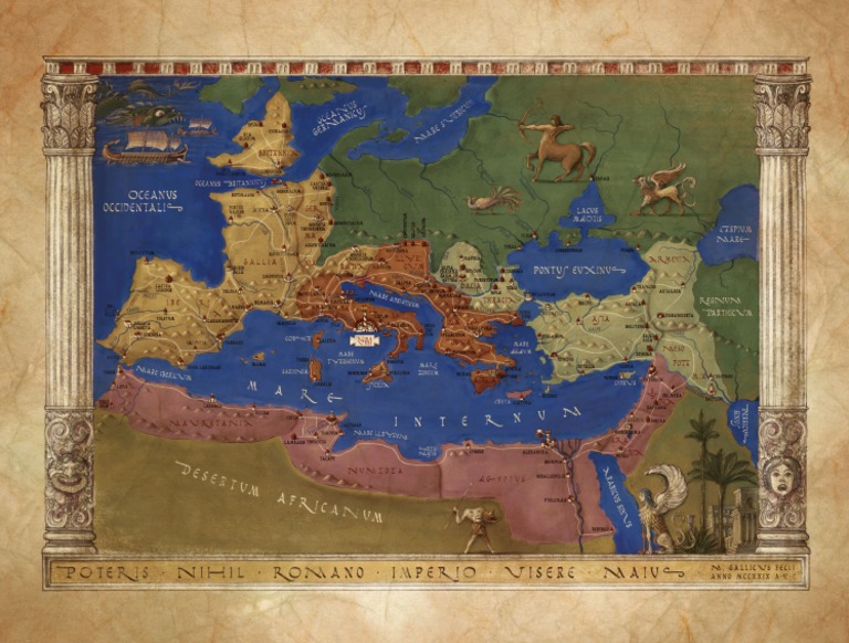 Lex Arcana RPG Empire Map | PDF