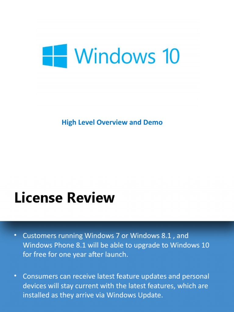 Windows 10 | PDF | Windows 10 | Microsoft Windows