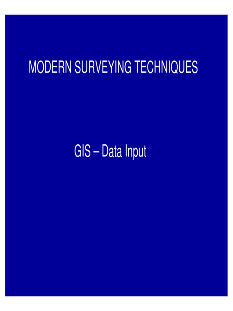 Etc - 10 - GIS DATA | PDF | Geographic Information System | Accuracy And Precision