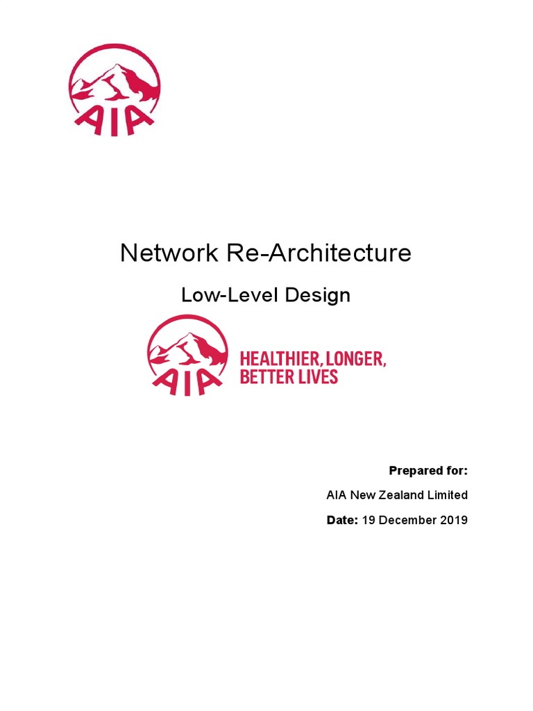 Aia LLD | PDF | Computer Network | Network Switch