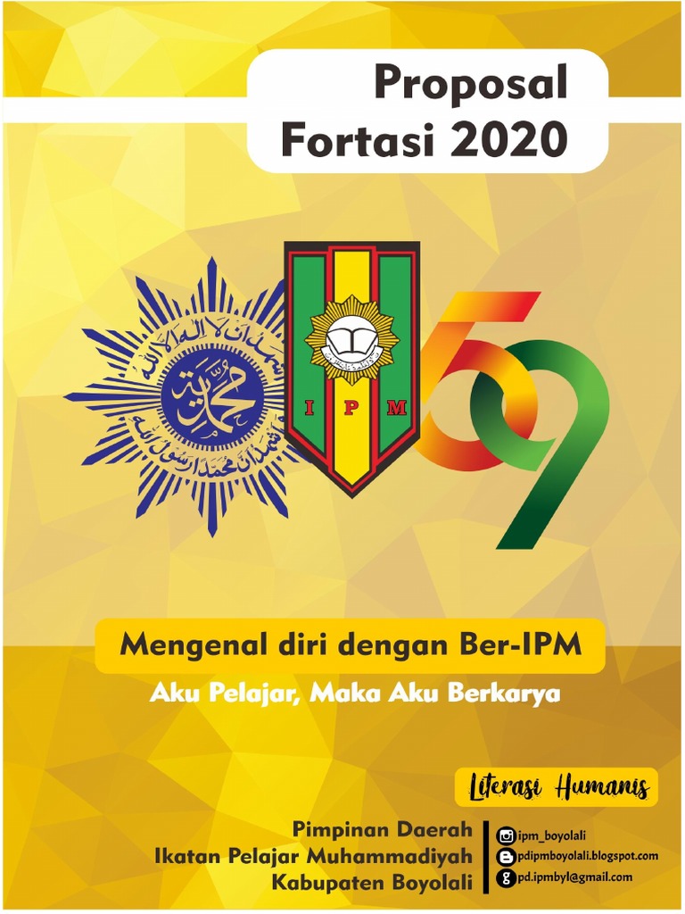 Proposal Fortasi 2020 IPM Boyolali-1 | PDF | Ilmu Sosial