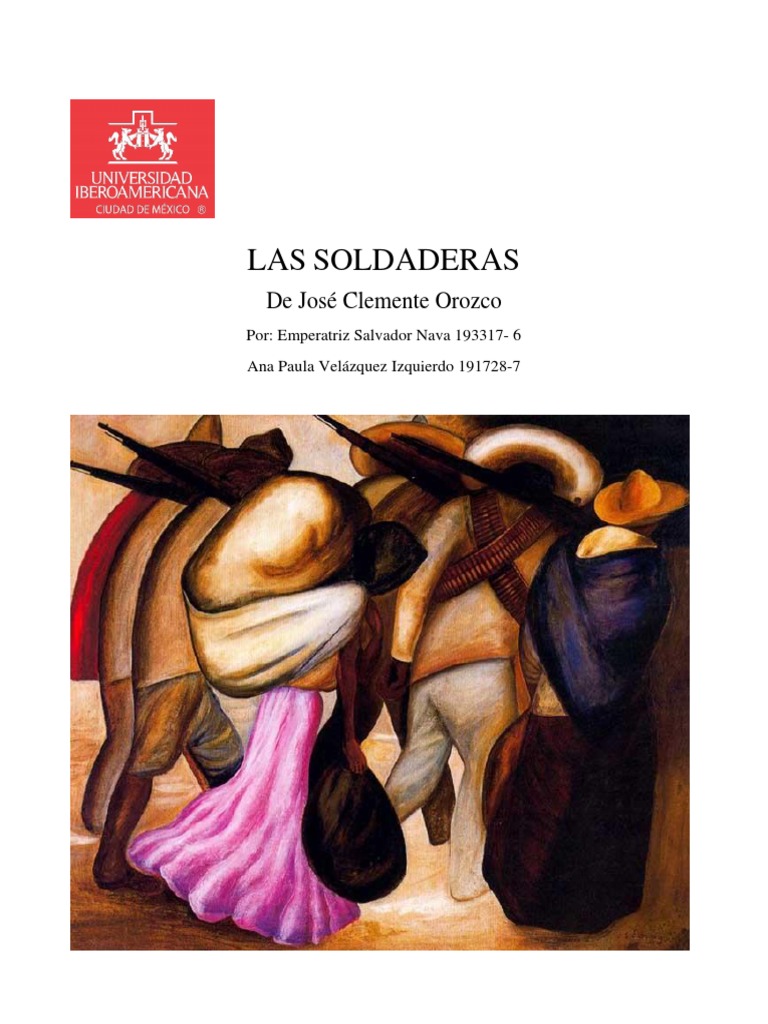 Las Soldaderas de Jose Clemente Orozco | PDF | México | Pinturas