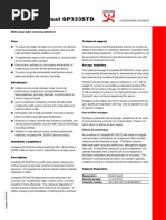 Master Pozzolith 333 | PDF | Concrete | Specification (Technical Standard)