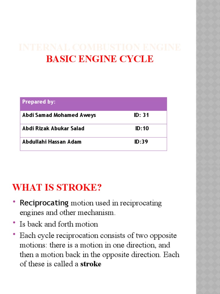 Ic Engine | PDF | Internal Combustion Engine | Piston