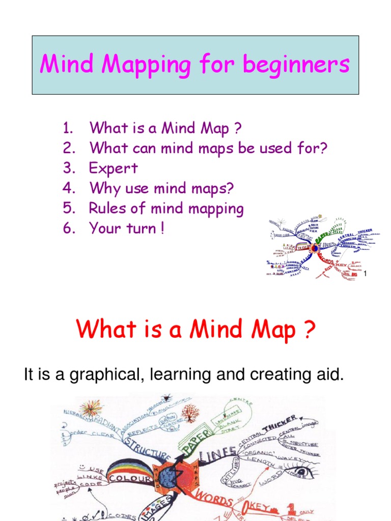 Mind Mapping for Beginners - Learn the Basics | PDF