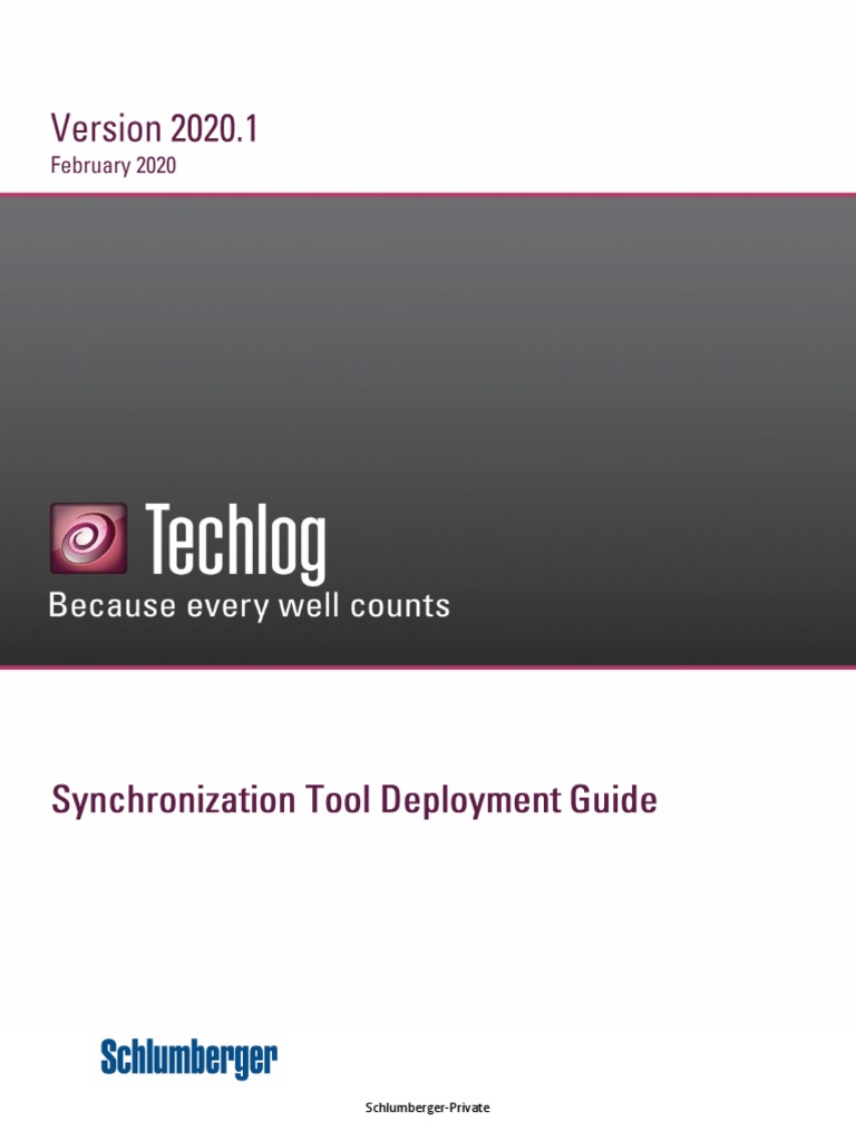 Techlog 2020-2 Synchronization Tool Deployment Guide | PDF | Computer ...