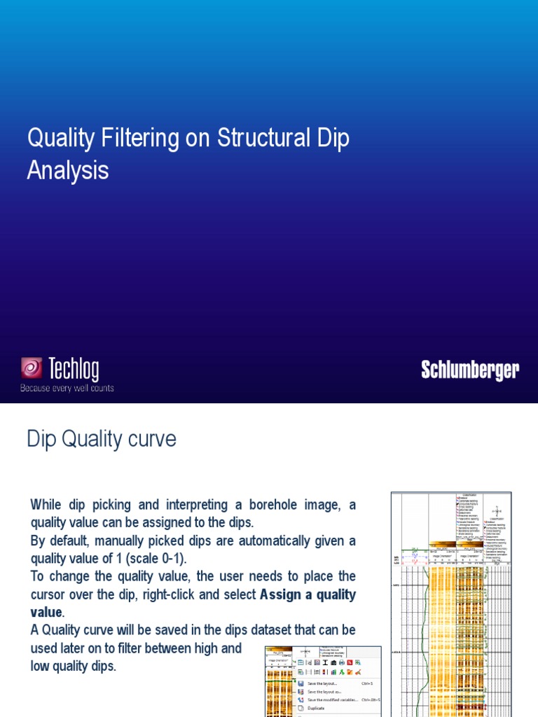 Quality Filtering On Structural Dip Analysis - Updated2 - 6673945 - 02 ...