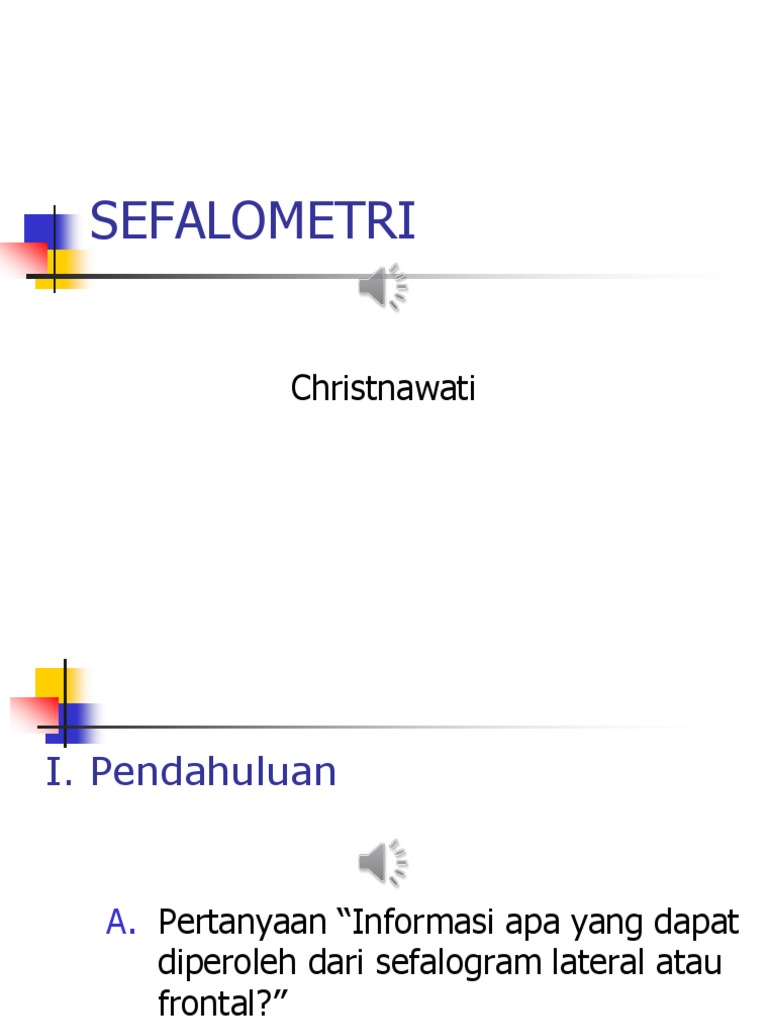 Analisis Sefalometri untuk Penilaian Hubungan Rahang dan Perencanaan ...