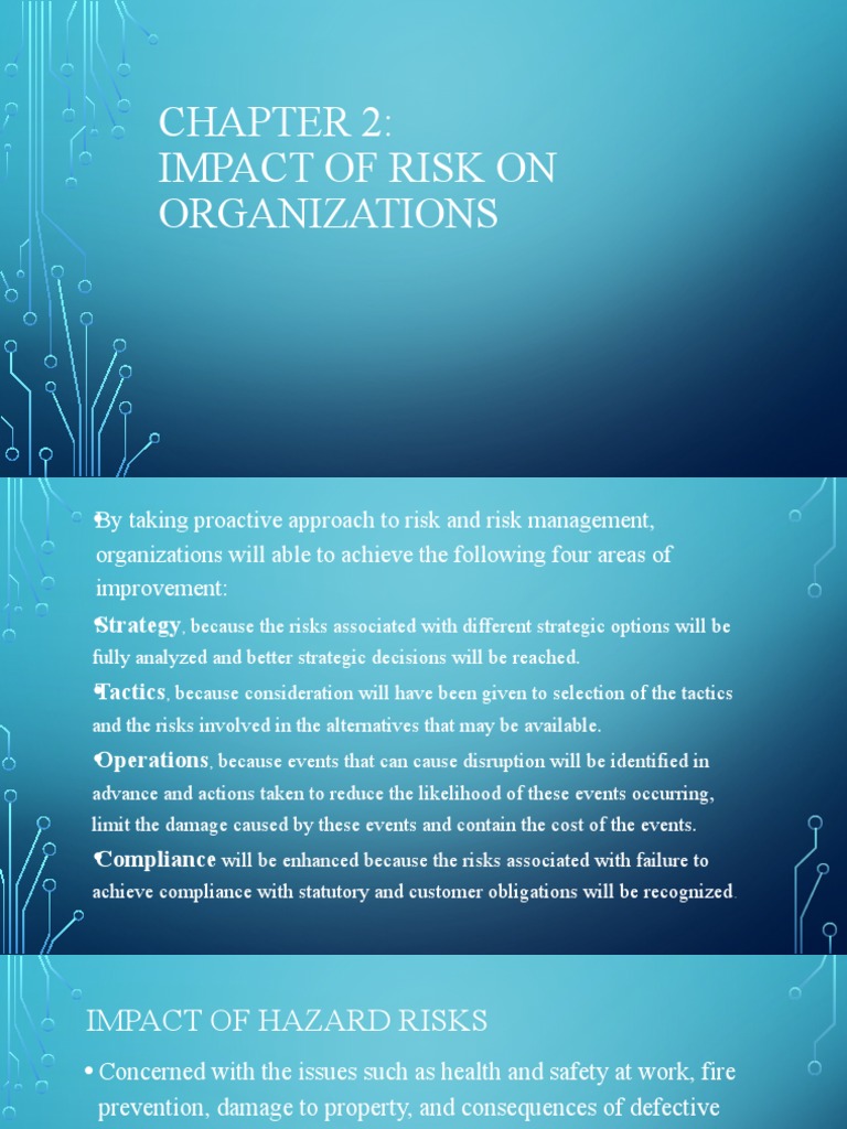 Impact of Risk On Organizations | PDF | Risk | Risk Management