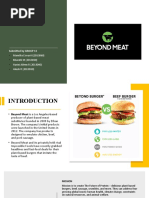 Case 5 Beyond Meat | PDF | Hamburgers | Meat