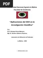 Funciones Básicas de SAS OnDemand | PDF | Sas (software) | Informática