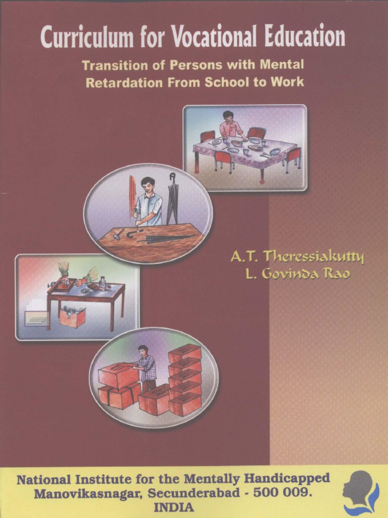 Curriculum For Vocational Education-Series-1 - 2 | PDF | Competence ...