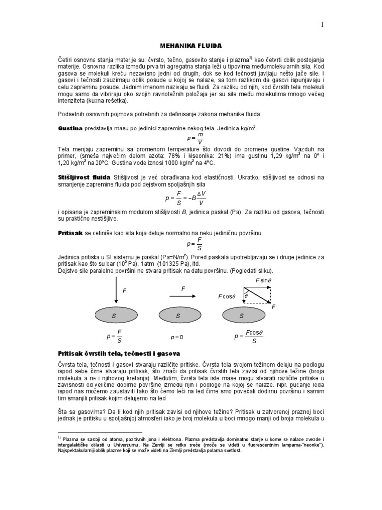Mehanika Fluida | PDF