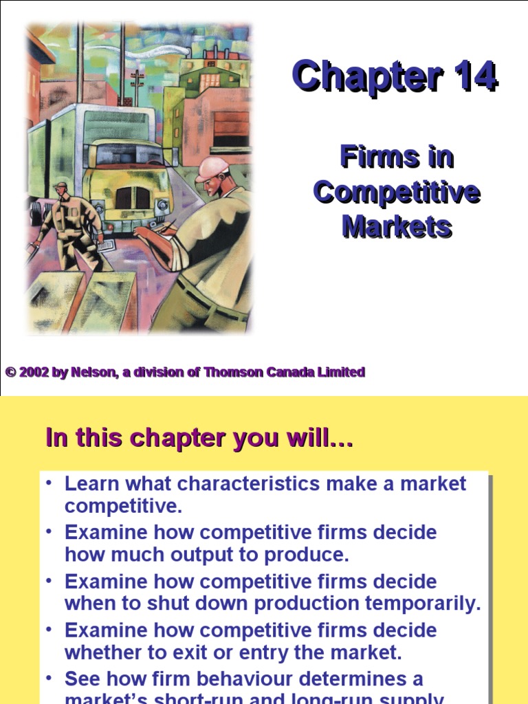 Firms in Competitive Markets Firms in Competitive Markets | PDF | Long ...