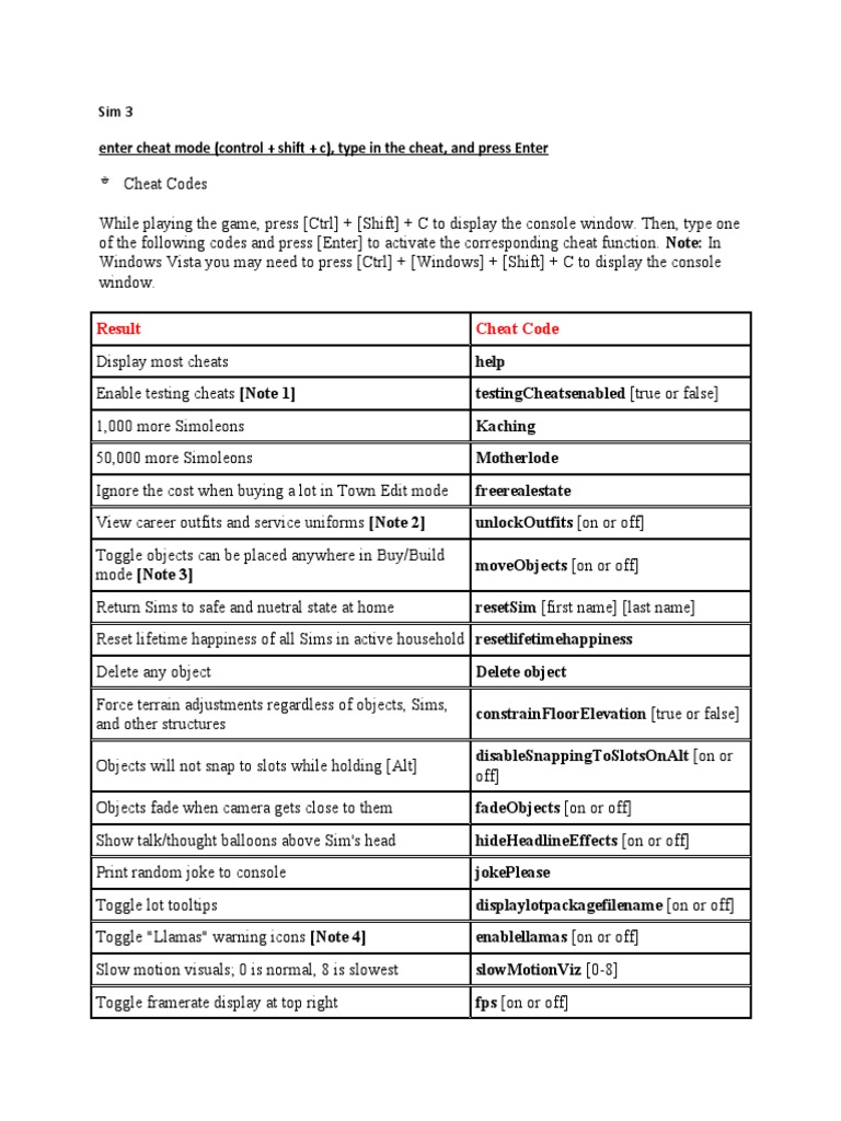Result Cheat Code: Enter Cheat Mode (Control + Shift + C), Type in The ...