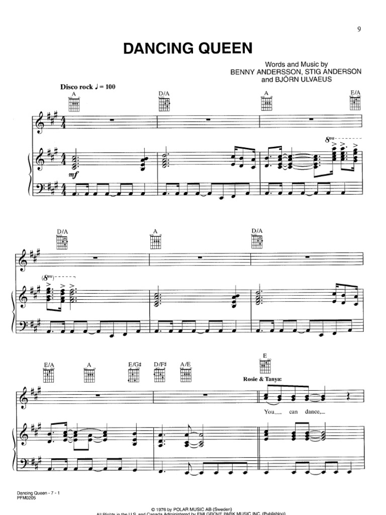 Dancing Queen | PDF