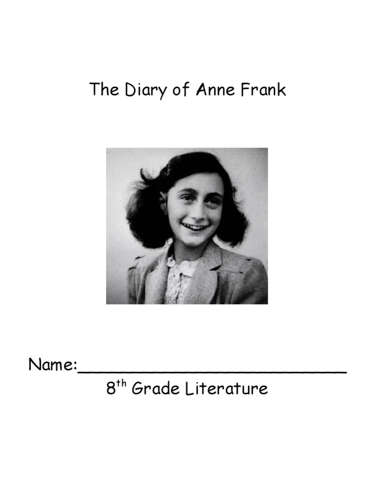 The Diary of Anne Frank Packet | PDF