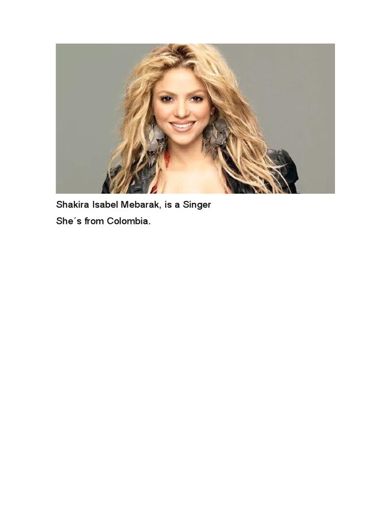Shakira Isabel Mebarak Ripoll | PDF
