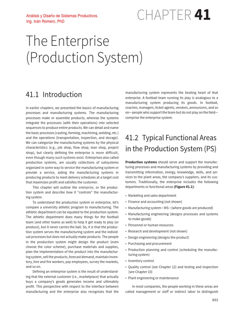The Enterprise (Production System) | PDF | Sheet Metal | Inventory