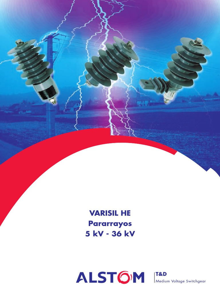 Alstom 0604 Varisil Esp | PDF | Componentes | Ingeniería de Edificación