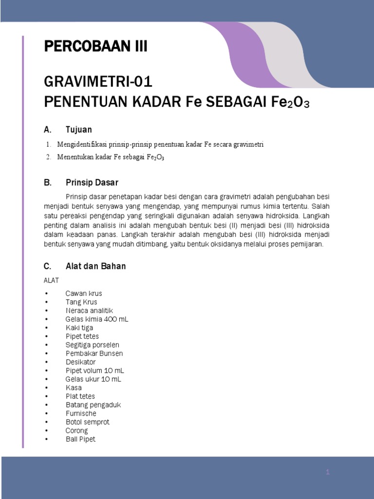 Percobaan Iii | PDF | Sains & Matematika