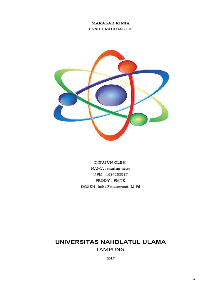 Unsur Radioaktif: Pengertian dan Sejarah | PDF