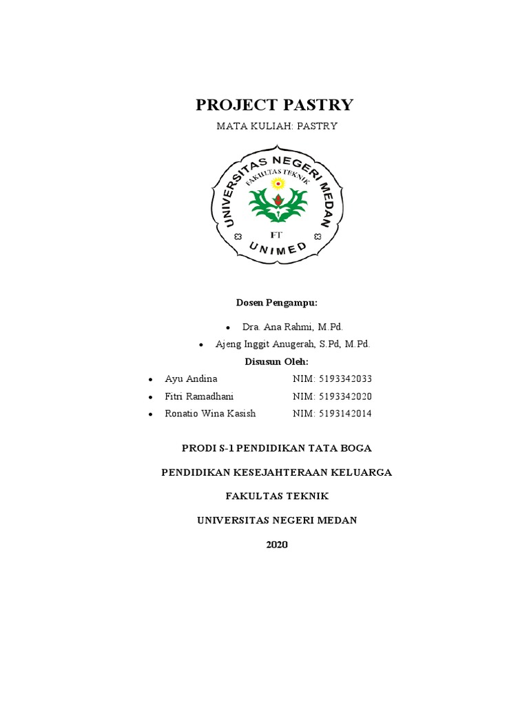 Projek Pastry | PDF