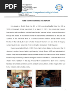 Parent Orientation Narrative Report | PDF | Teachers | Learning