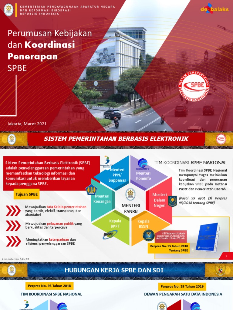 Paparan Spbe Untuk BPPT | PDF